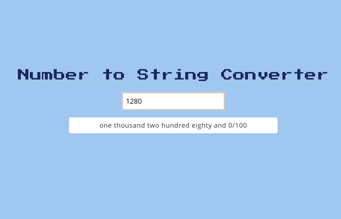 Convert Number To String In JavaScript Frontendscript